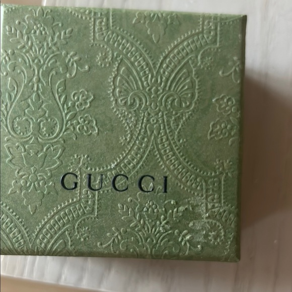 Gucci | Storage & Organization | Gucci Embossed Green Box | Poshmark